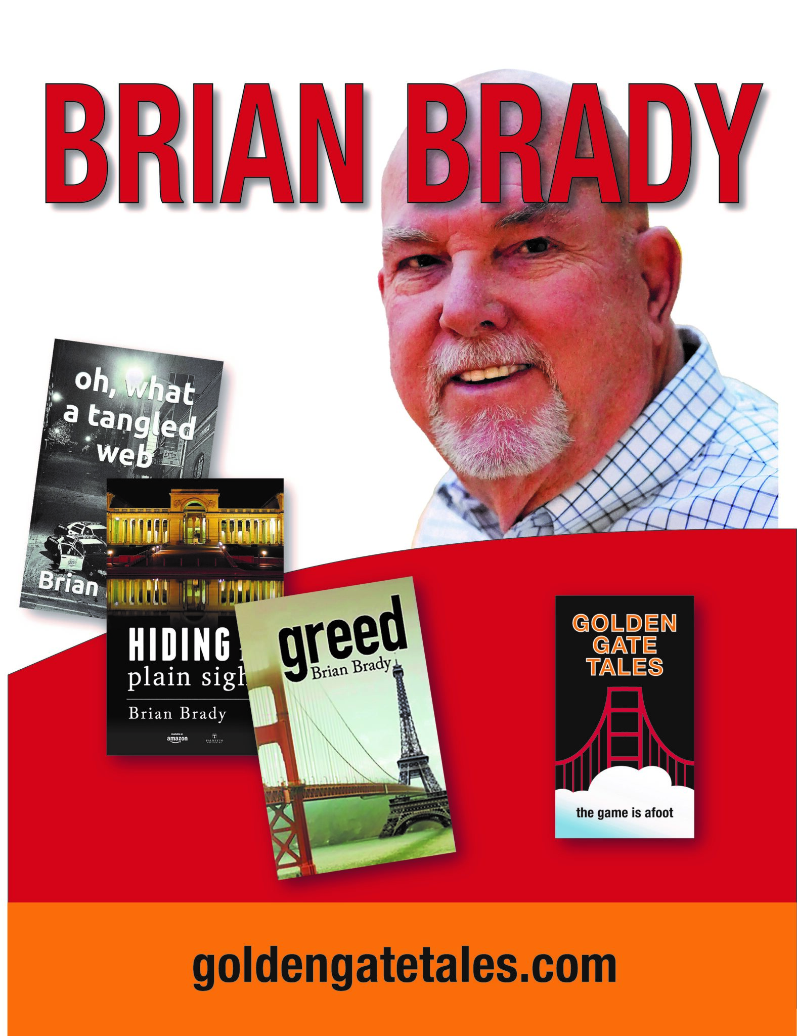 Interview with crime fiction writer Brian Brady – lisahaselton.com